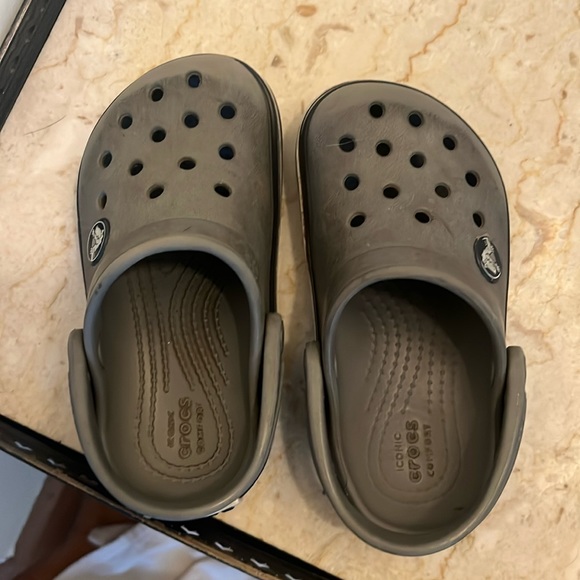 CROCS | Shoes | Toddler Gray Crocs Size 8 | Poshmark